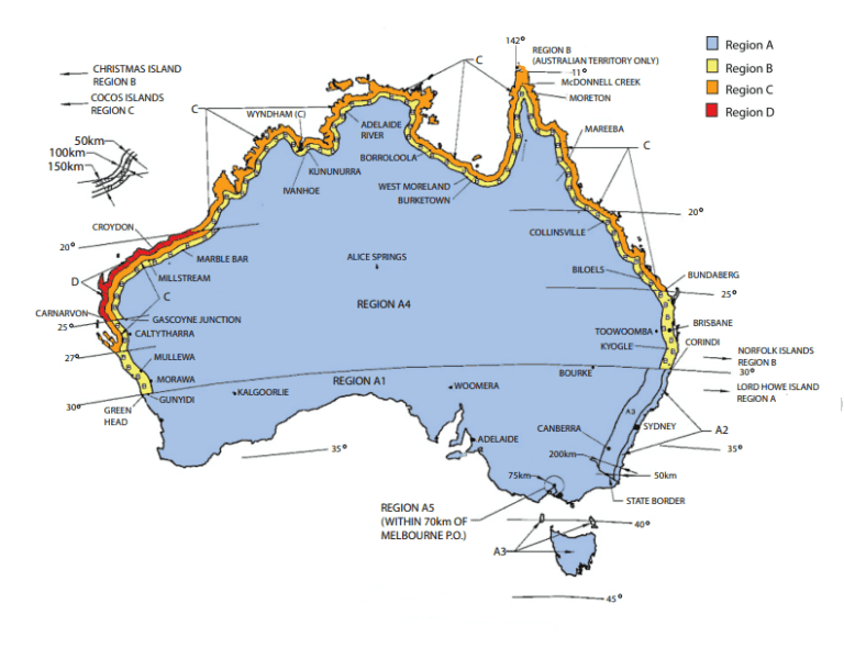 Australia wind ratings - Ezy Igloo